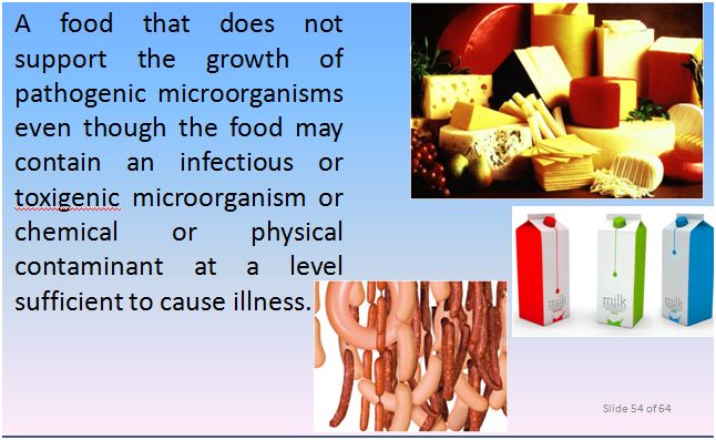 CUL2115 - Food Nutrition: Chapter 2 : Microbiological Hazards