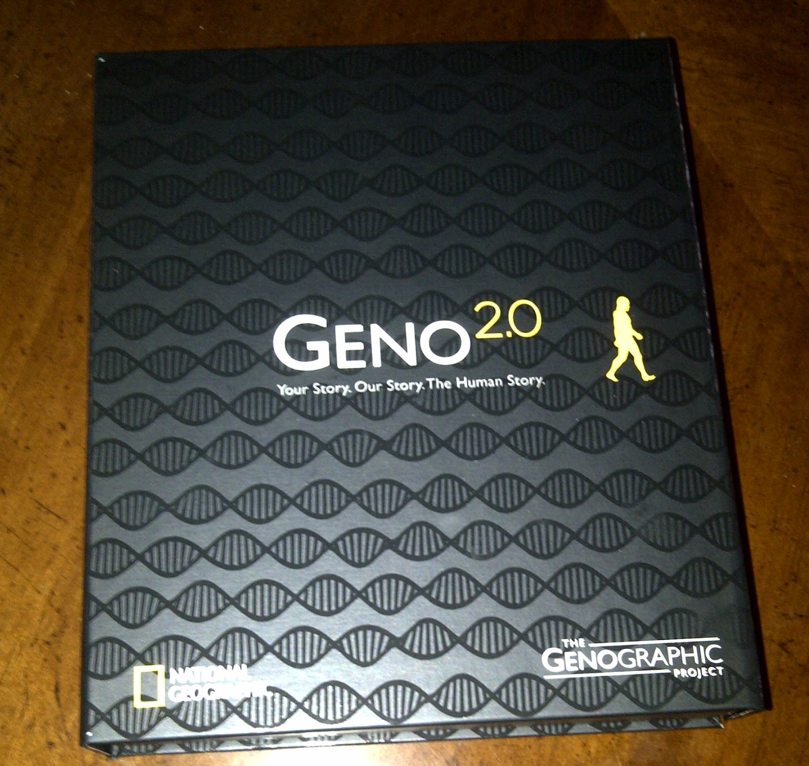 Your Genetic Genealogist: Geno 2.0 - It's in the mail!