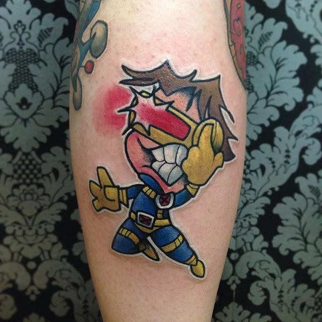 Dope New School Chibi Tattoos By Mark Ford : Noda Luka