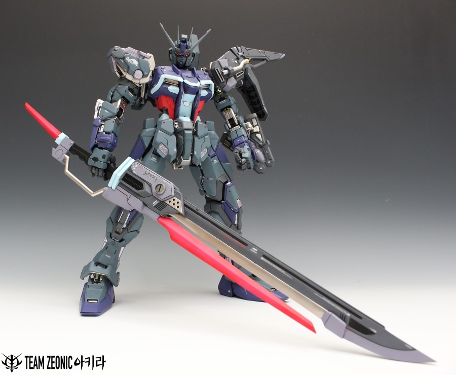 GUNDAM GUY: PG 1/60 Denial Sword Strike Gundam - Customized Build