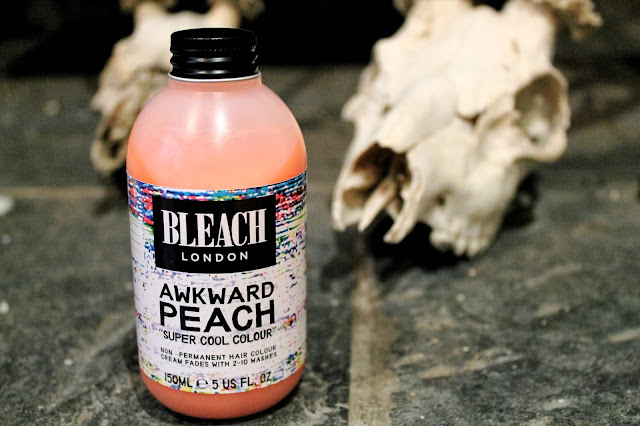 BLEACH London - Awkward Peach Hair Dye review.