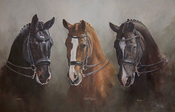 Riding & Writing...: David Lloyd Collins, Equine Artist