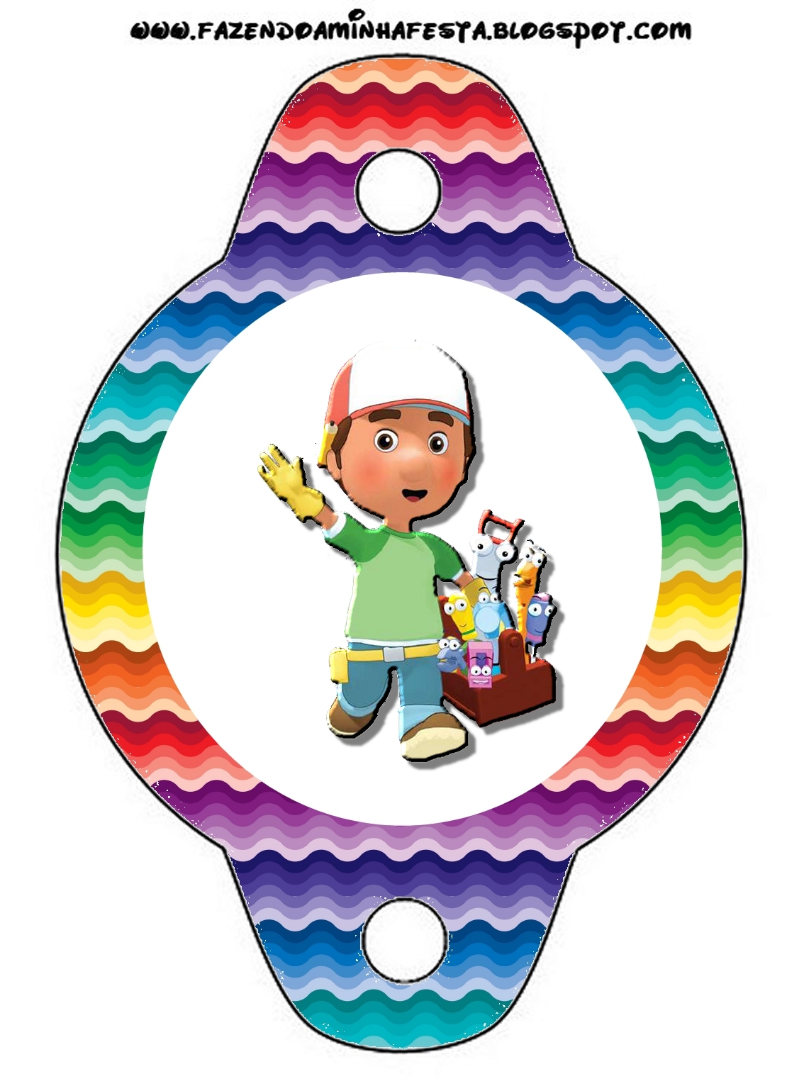 Handy Manny Party: Free Party Printables, Papers and Images. - Oh My ...