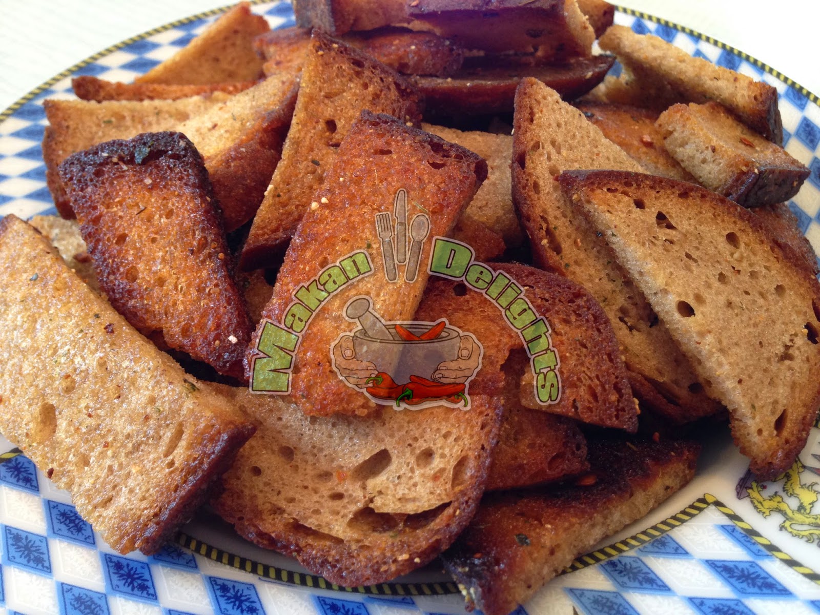 Makan Delights: Left-over Bread Snack