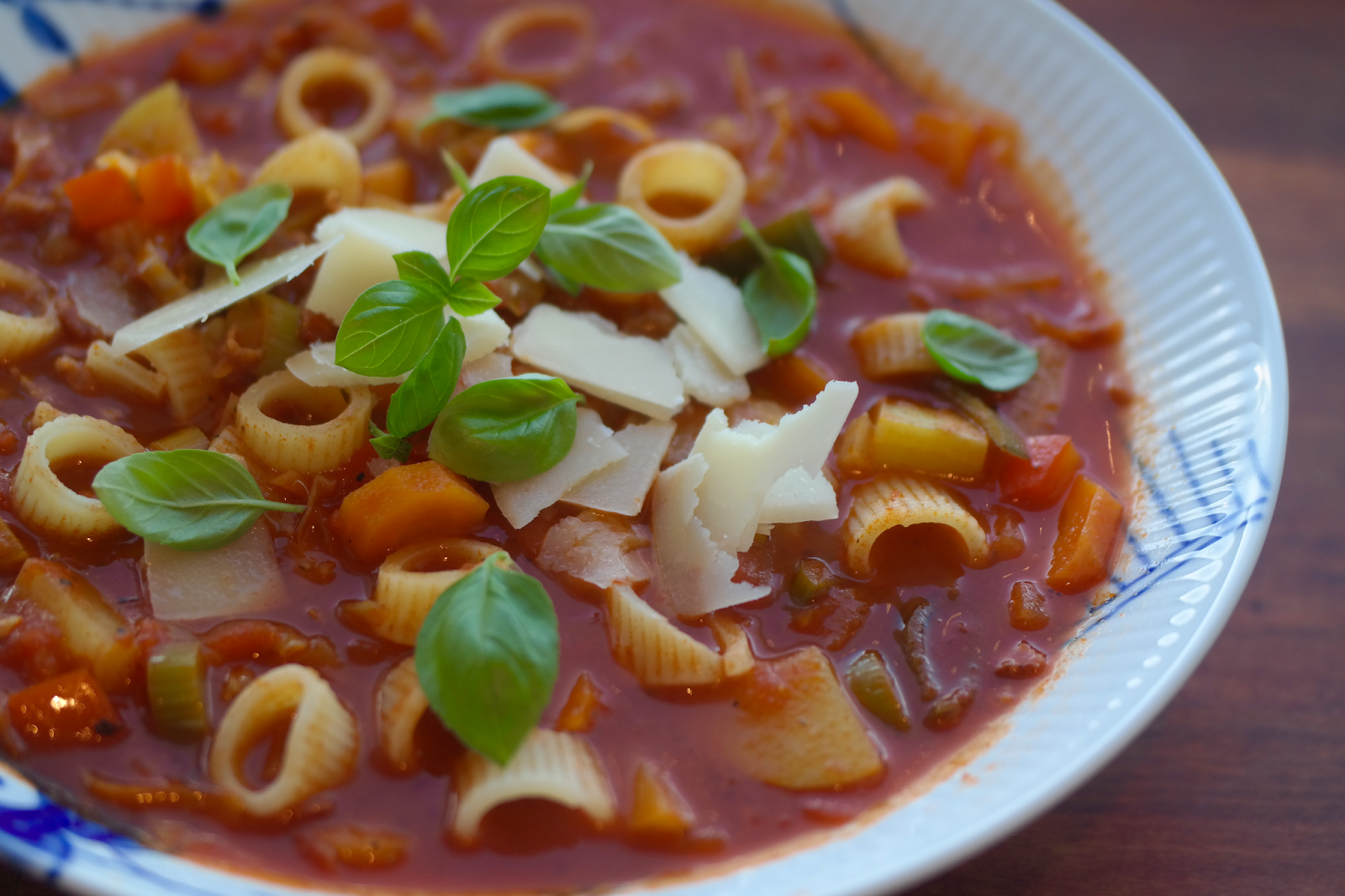 God mad og søde sager: Minestronesuppe