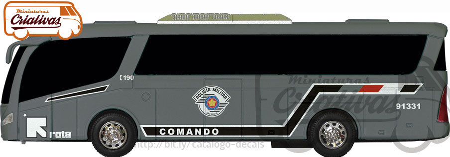 Ônibus da Rota PMESP