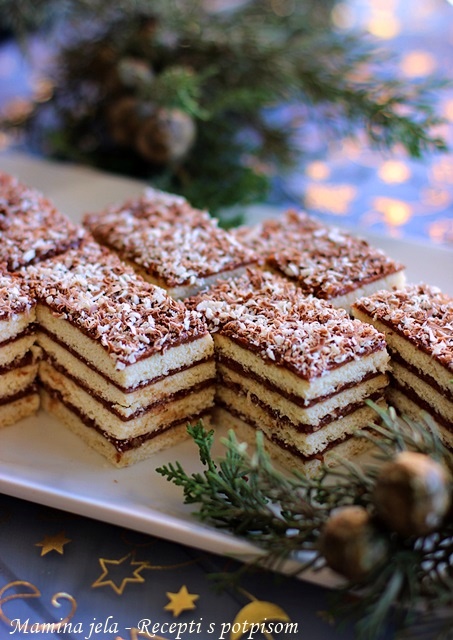 Mamina jela: Medene korice sa filom od čokolade i oraha