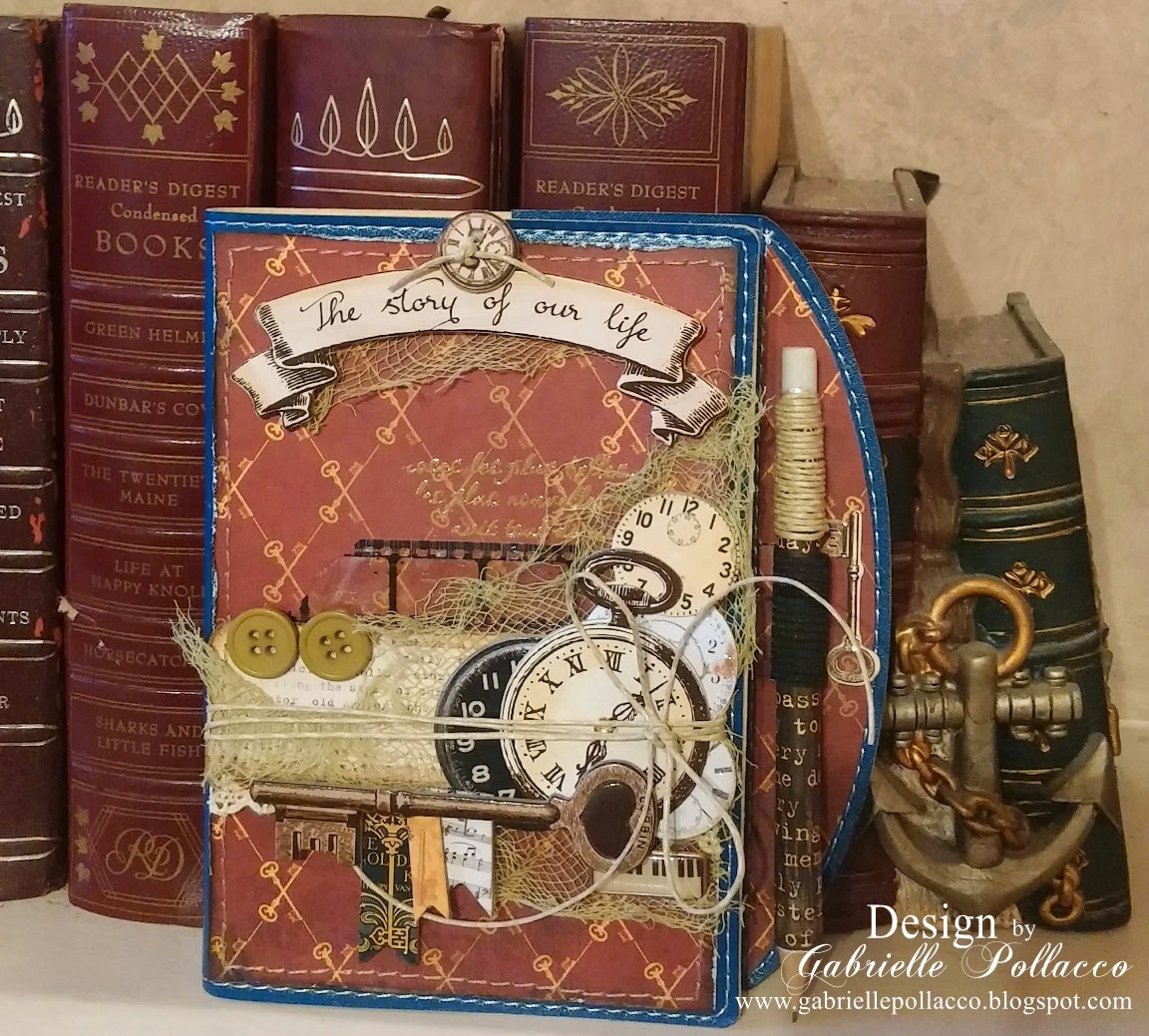 Such a Pretty Mess: Heritage Style Altered Notebook {Bo Bunny}