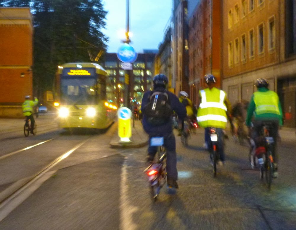 Mad Cycle Lanes of Manchester: Manchester's Biggest Bike Protest!