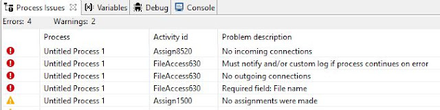 Consult David W: Infor Process Designer - You've got Issues