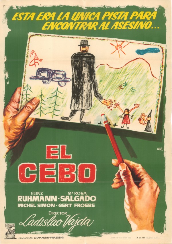 Enciclopedia del Cine Español: El cebo (1958)