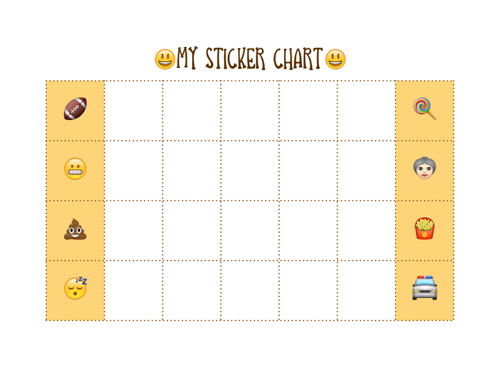 Cozy Bugz: Toddler Sticker Chart