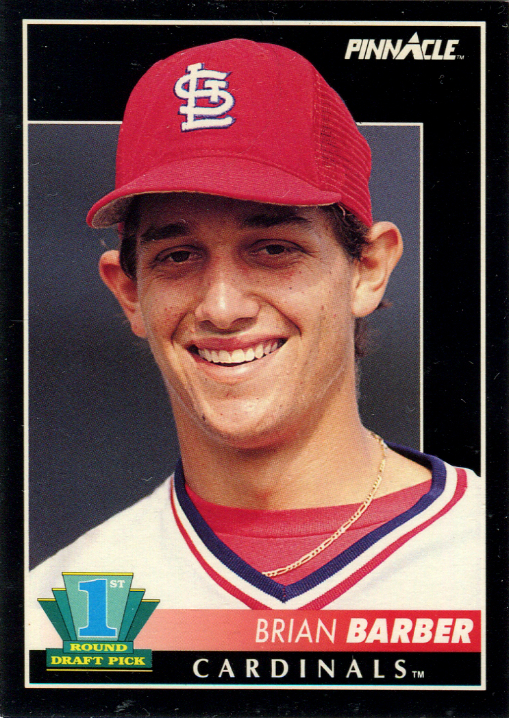 Junk Wax Prospector - Brian Barber - St. Louis Cardnials
