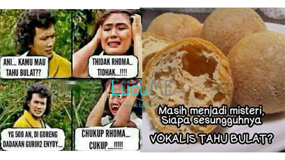 10 Meme 'Tahu Bulat' Ini Lucu Banget Bikin Ketawa Dadakan