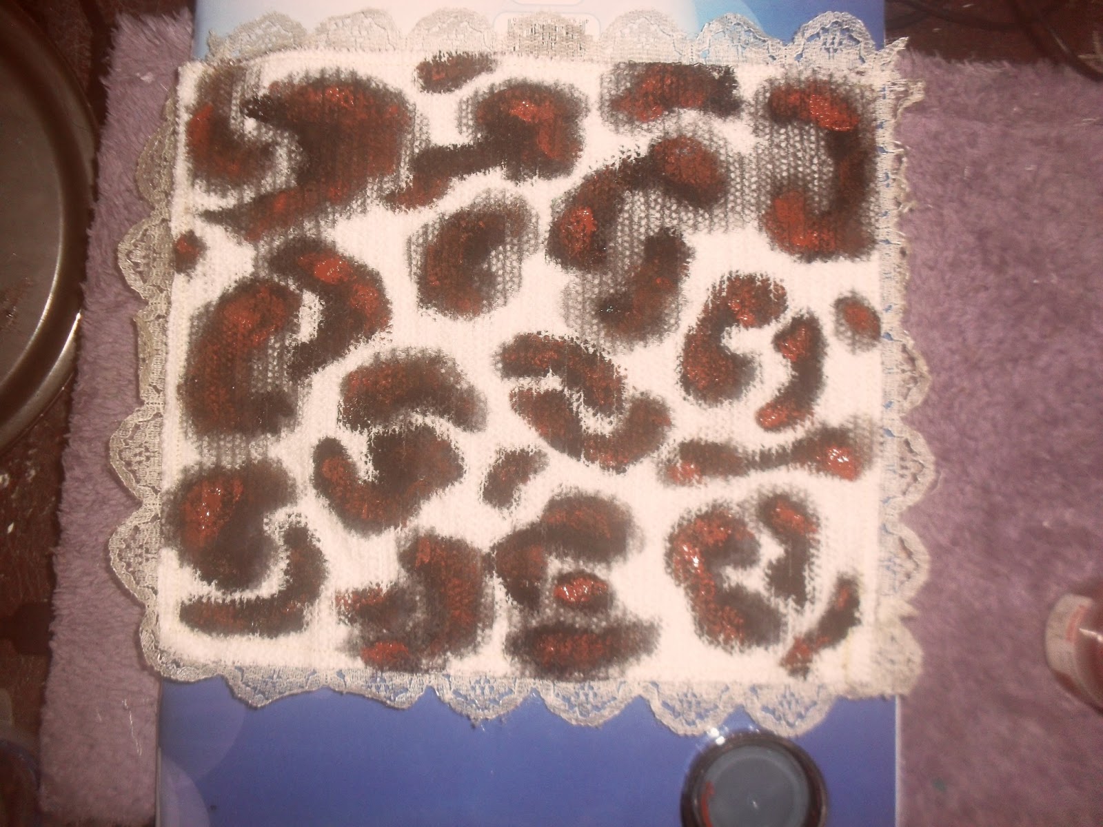 Blissmade: DIY Leopard Print Cloth!
