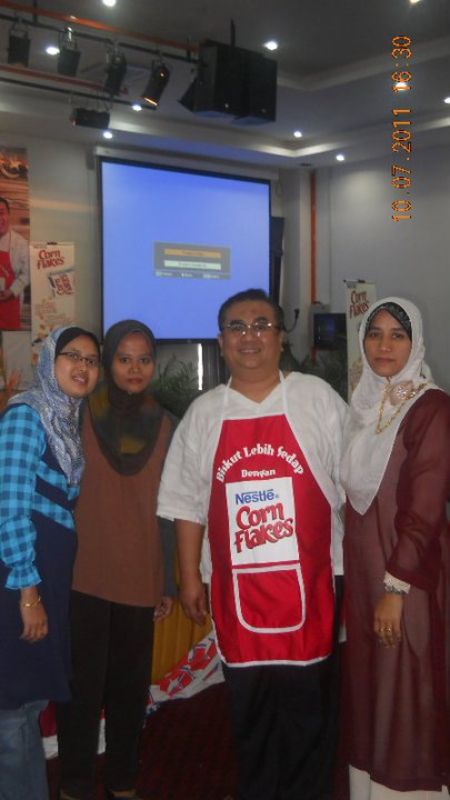 atyaariman: bersama chef Ismail, chef Florence dan chef Azli Razali