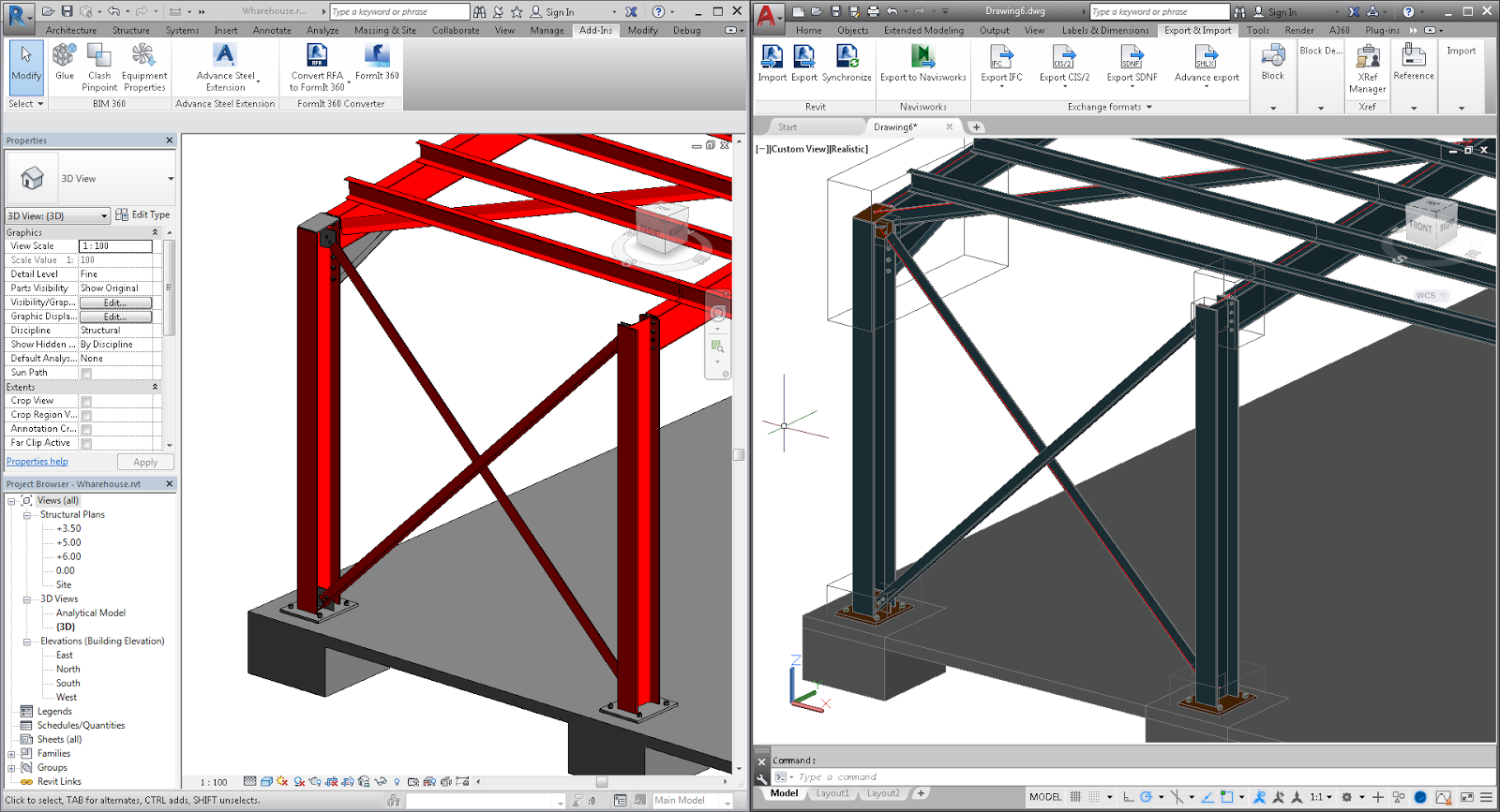 Advance Steel Extension for Revit 2017 | Autodesk Revit