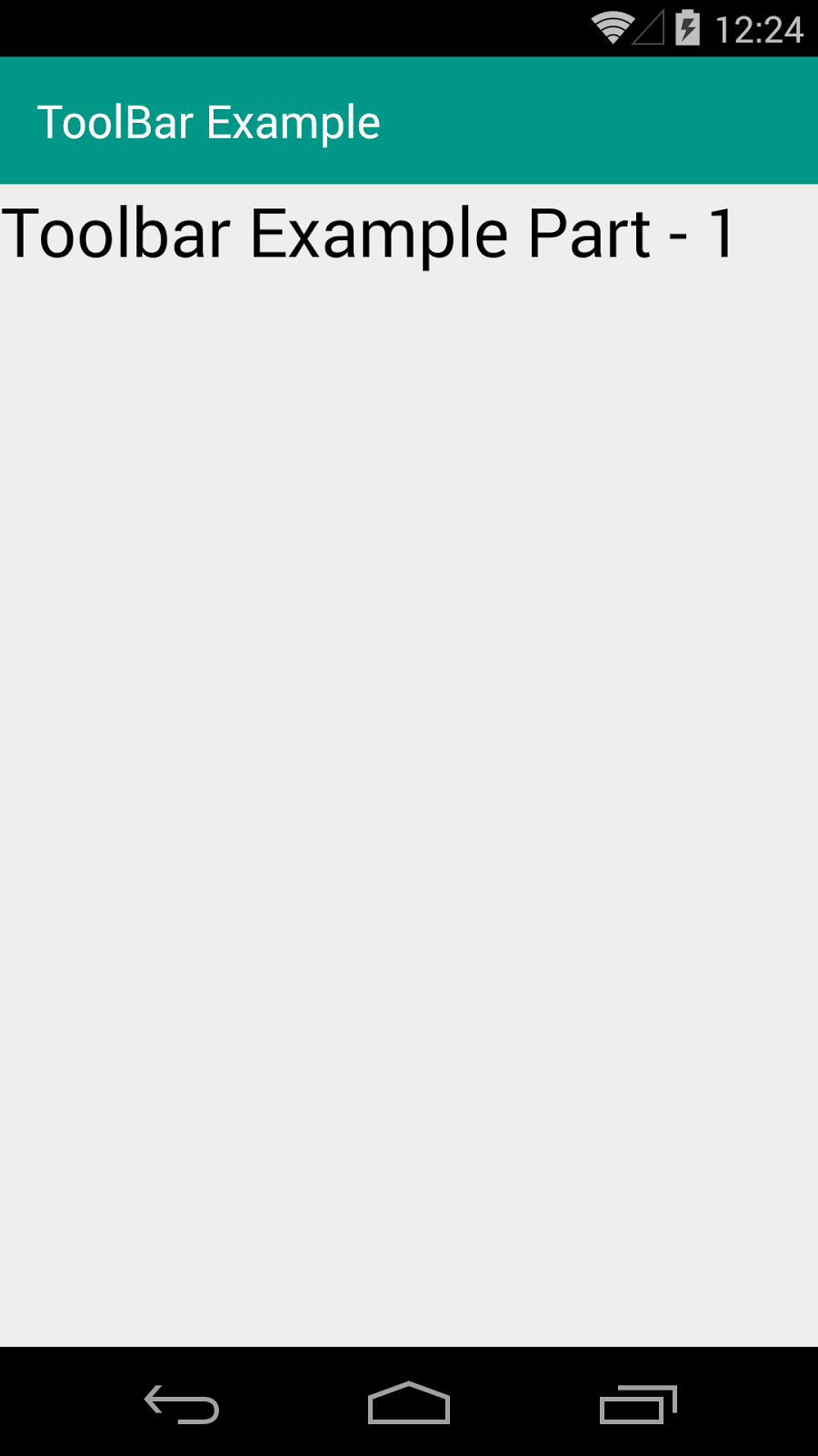 Toolbar Part 1 Setup A Toolbar Material Design Next Generation