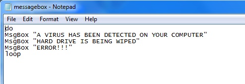 Notepad Trick | Well Come To Field Of Information Technology