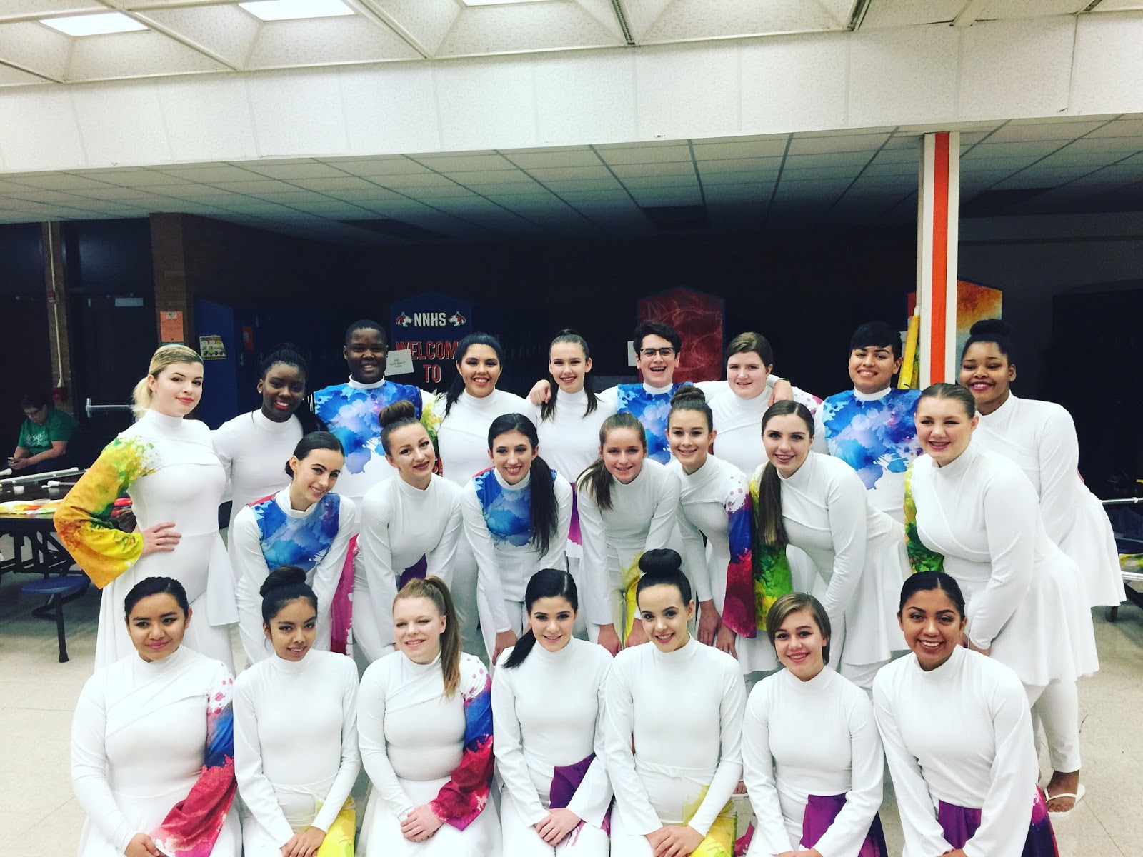 South High Fine Arts: DGS Winter Guard opens competitive season