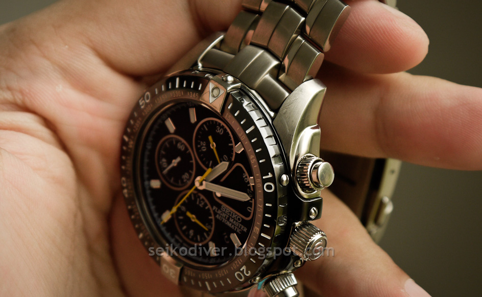 SEIKO DIVER: SOLD: SEIKO Automatic Chronograph 6S37-0010 SBDS001 FLIGHT ...