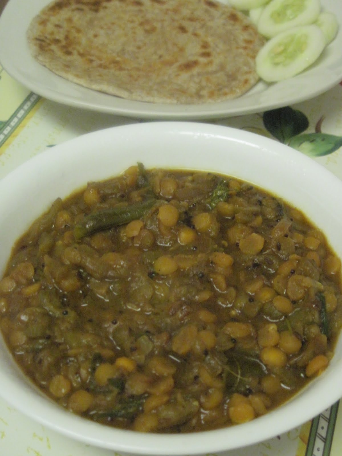 A Food Blog: Beerakaya Senagapappu Curry (Ridge gourd chana dal masala)