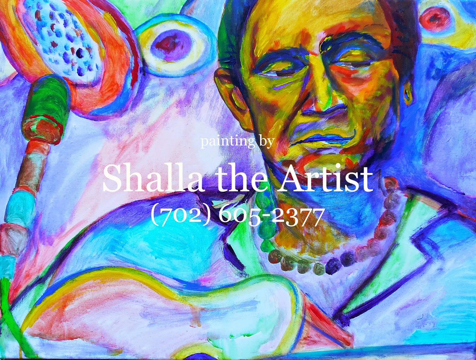 SHALLA Paintings: Shalla the Artist's paintings from Heaven Is ...