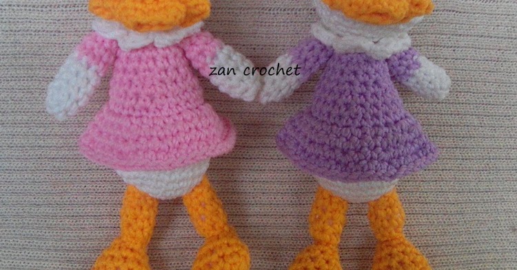 Daisy Duck ~ Zan Crochet