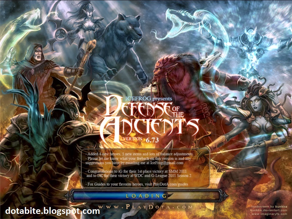 DotA 6.73 First Release: Download Link and Changelog - DotA Bite - Feed ...