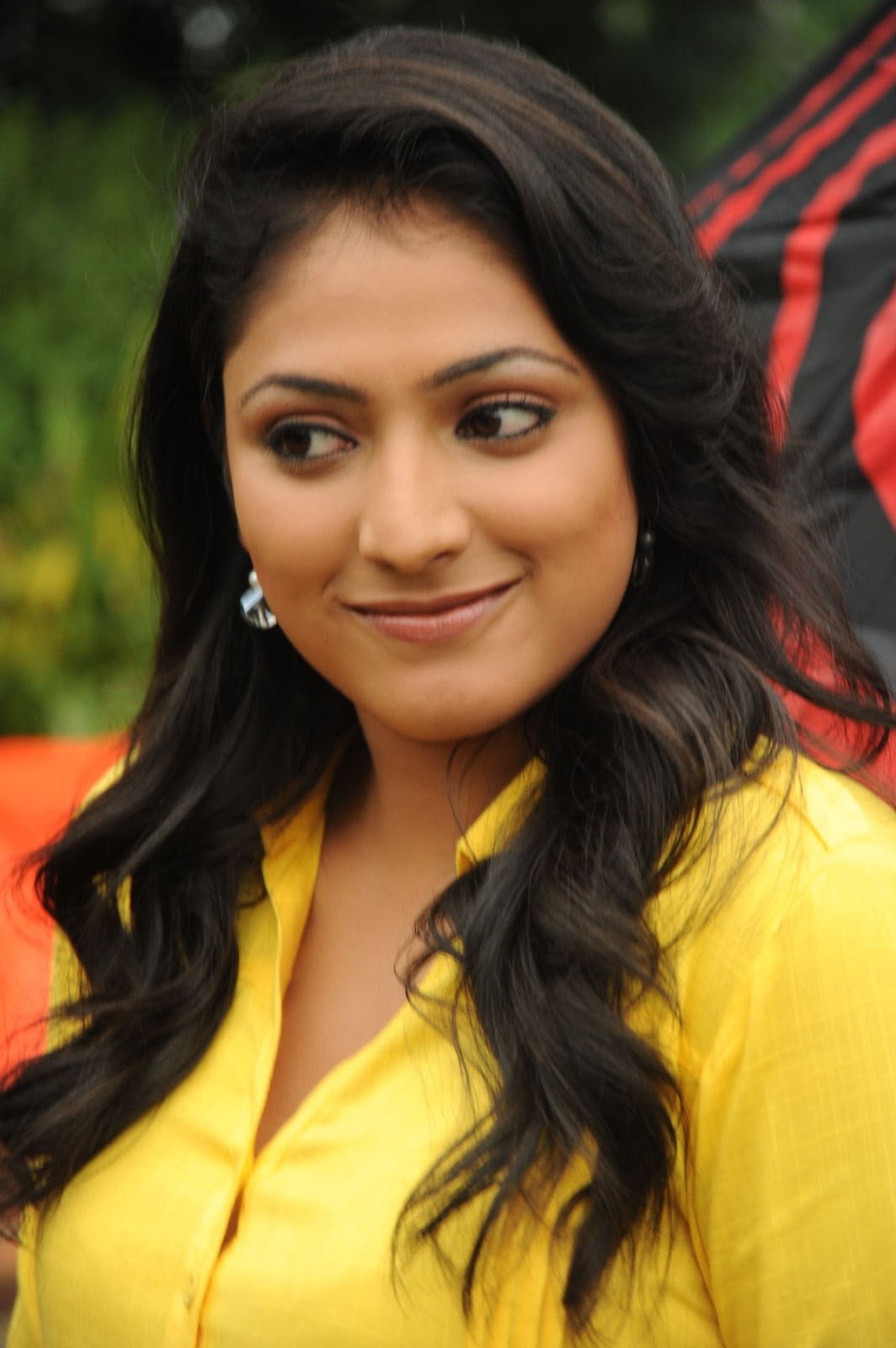 Haripriya Latest Photoshoot Wet Yellow dress and Jeans