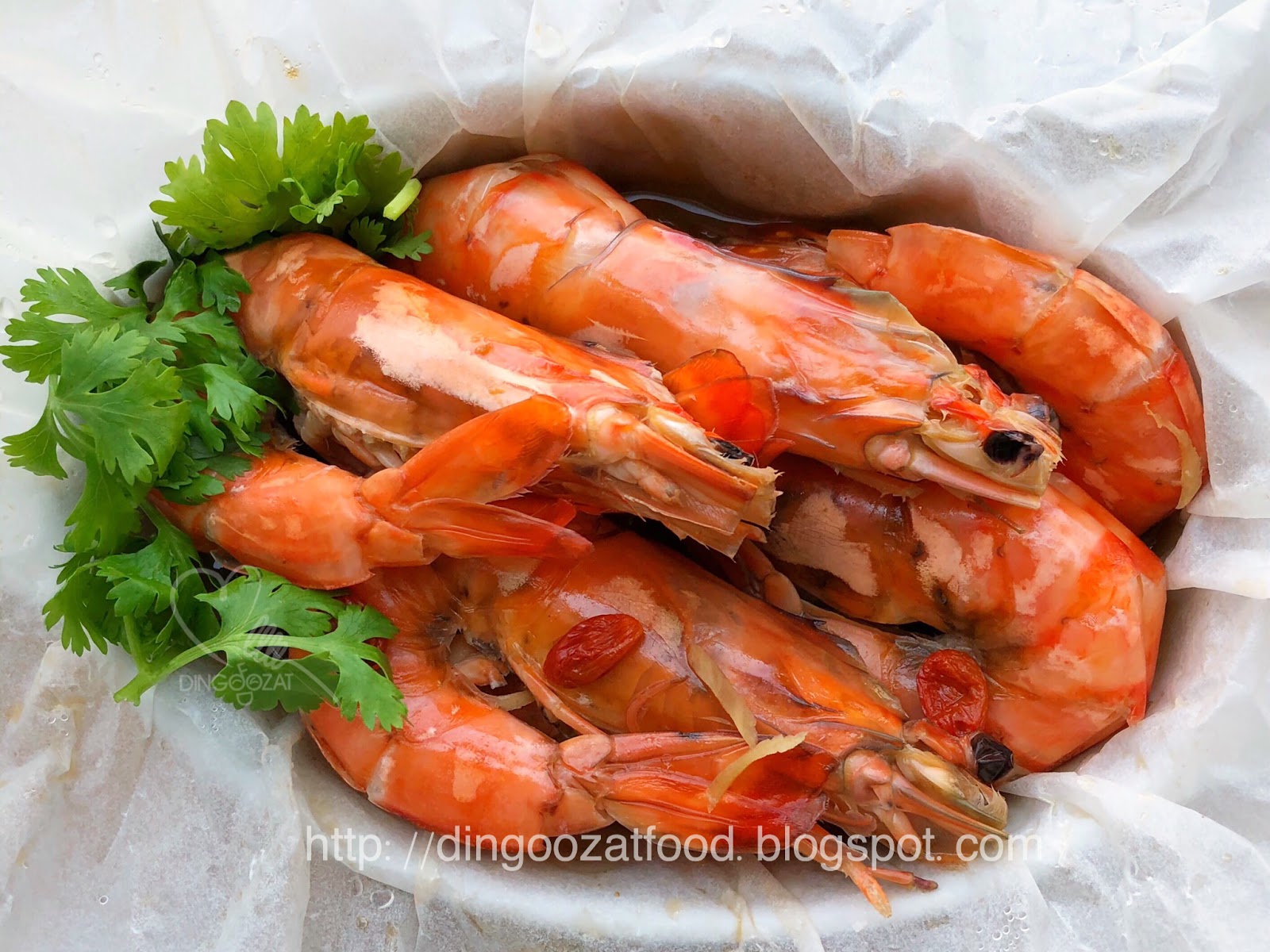 Miki's Food Archives : Steamed Drunken Prawn with Angelica (Dang Gui ...