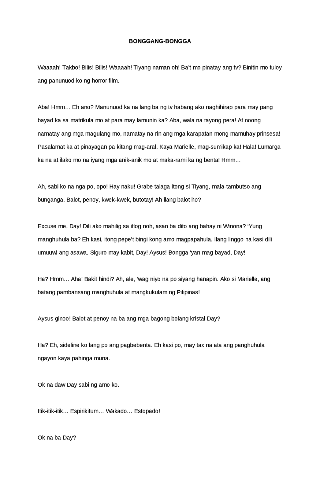 bad girl declamation - philippin news collections