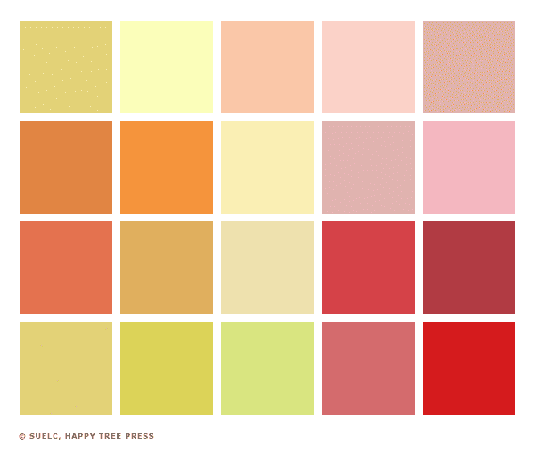 Little Sunny Studio: COLOR PALETTE: 1950s