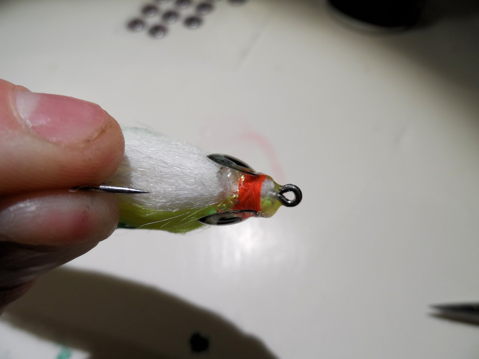 Waiting on a bite..: Craft Fur Minnow/Baitfish SBS!!