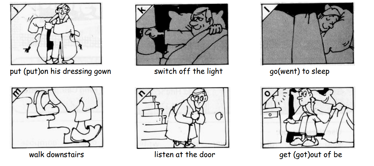 Writting - Simple Past - Hora de Colorir - Atividades escolares