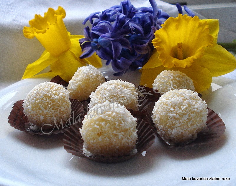 MALA KUVARICA - ZLATNE RUKE: Rafaelo kuglice