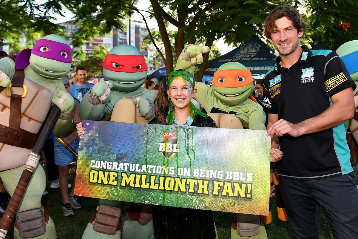 NickALive!: Australia: KFC BBL|07 Celebrats Millionth Attendee Mark ...