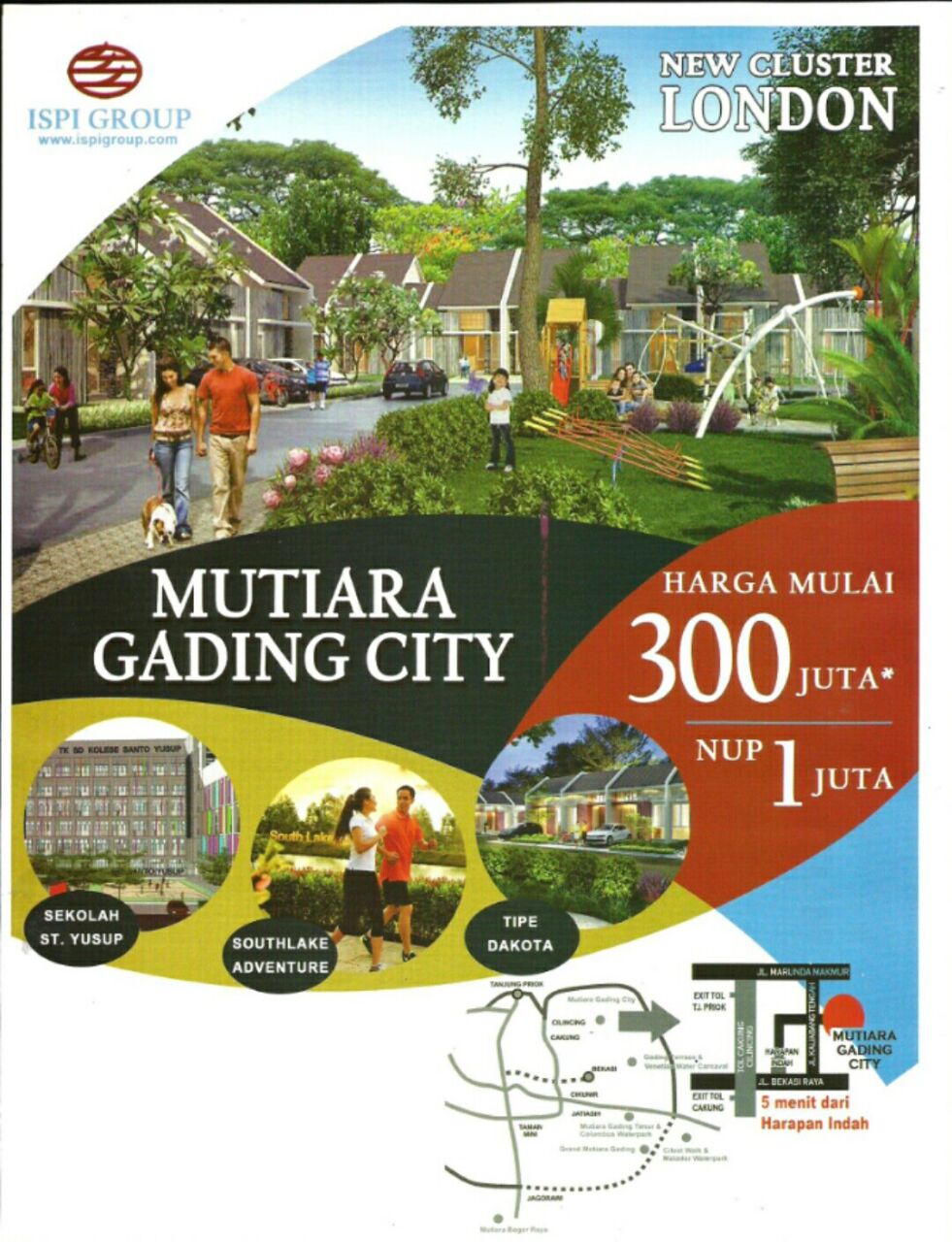 MUTIARA GADING CITY NEW CLUSTER LONDON MULAI 300JUTA-an