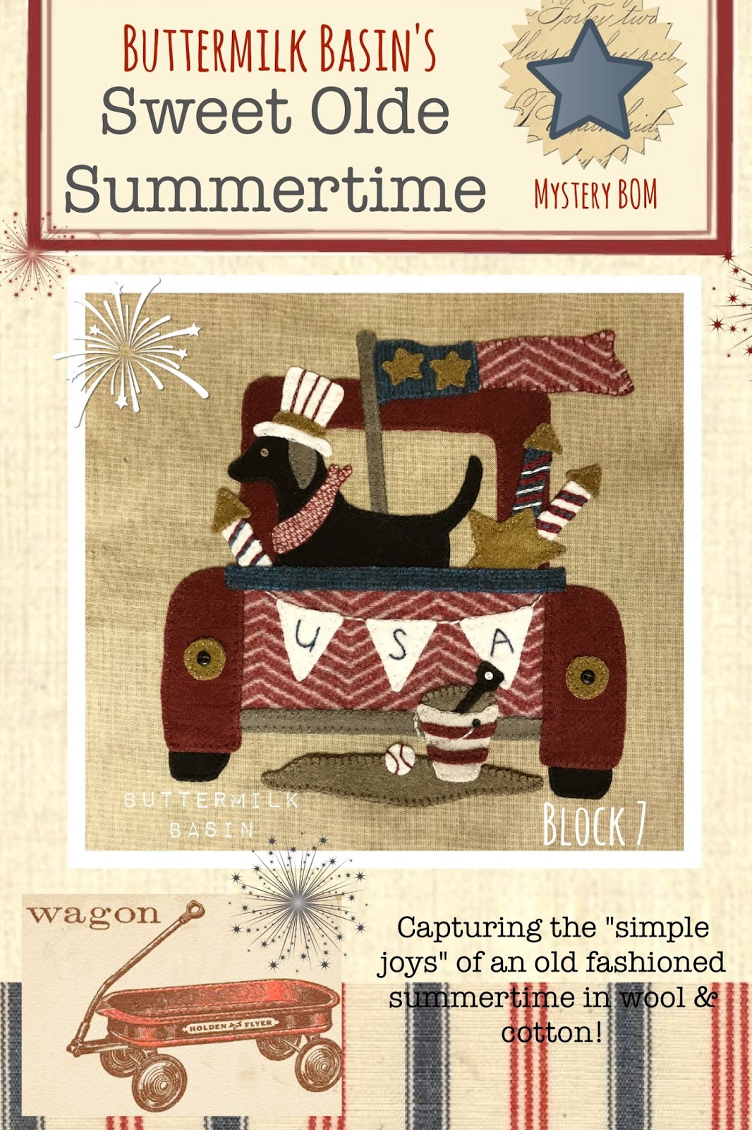 Buttermilk Basin Design Studio: Blog Giveaway, NEW Hexi Patterns & Kits ...