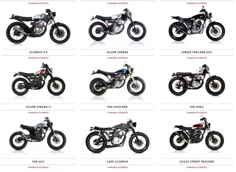 Cool Modified Motorcycles: Modified Yamaha Scorpio 225 by Deus Ex Machina