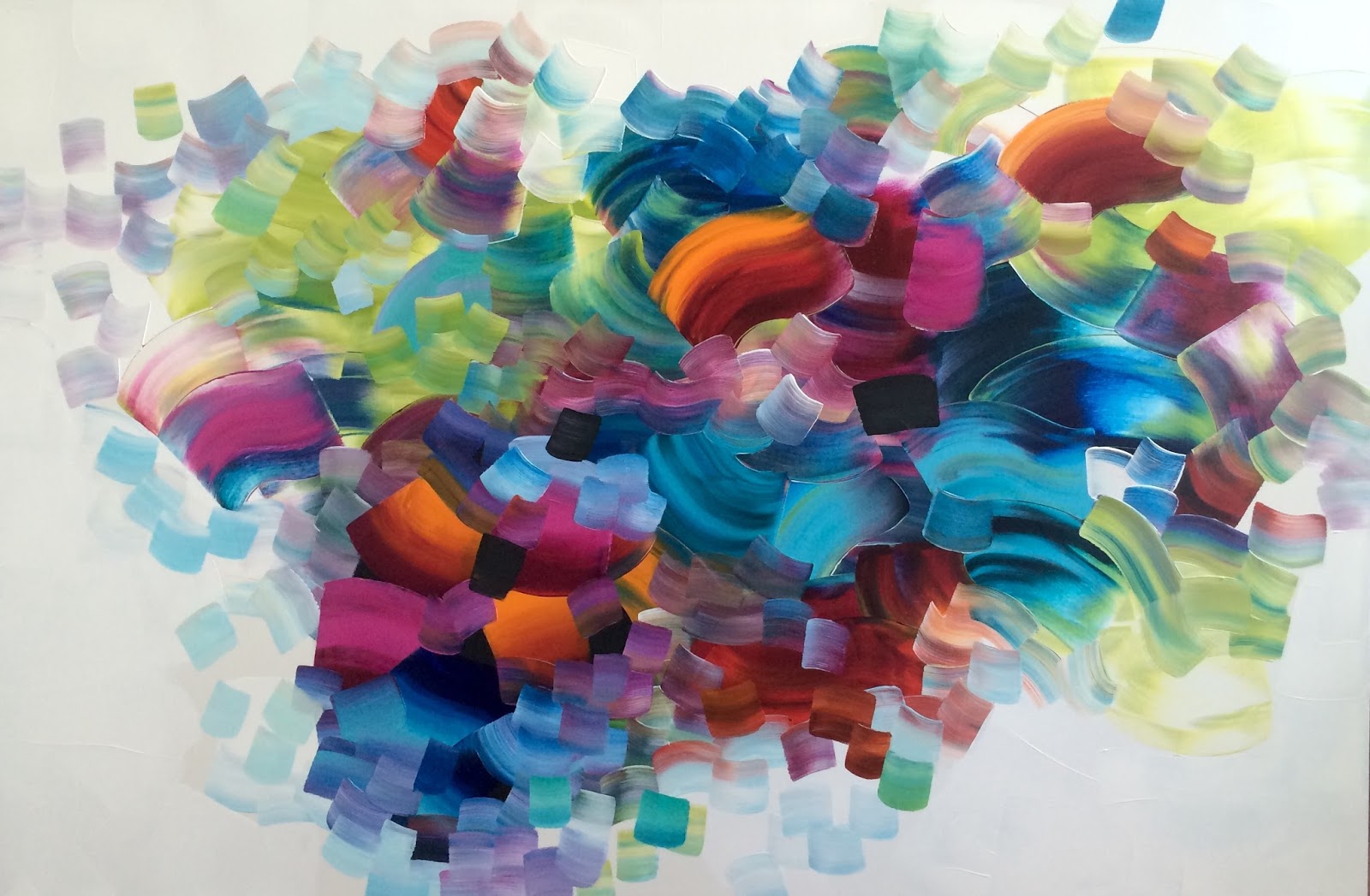 Canvas Gallery - New Work Feed and Updates: Bright New Abstracts from ...