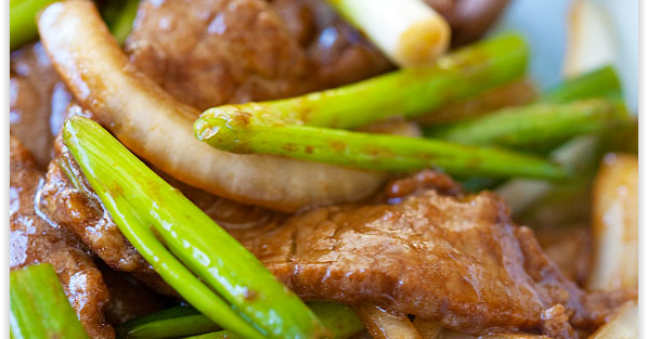 Onion Scallion Beef ~ Recipes Collection From Asia....