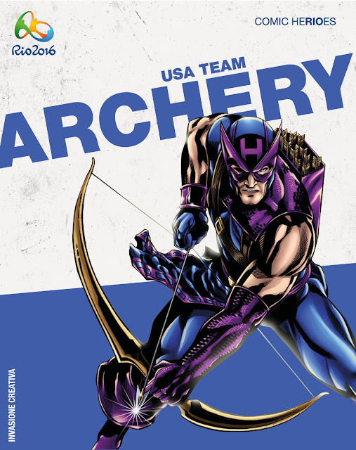 Seduced by the New...: Olympic Comic Character Fan Art