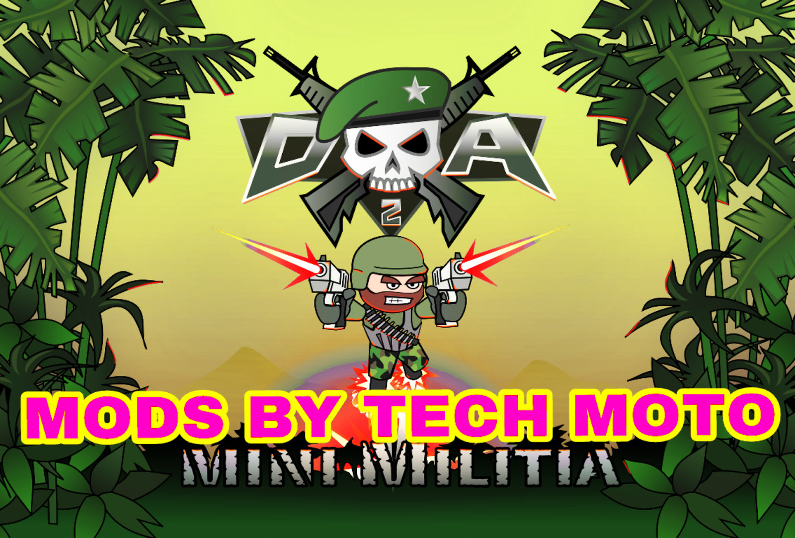 Mini Militia 4036 Mega Mod Ctf Special Gunjan Tripathi Mods