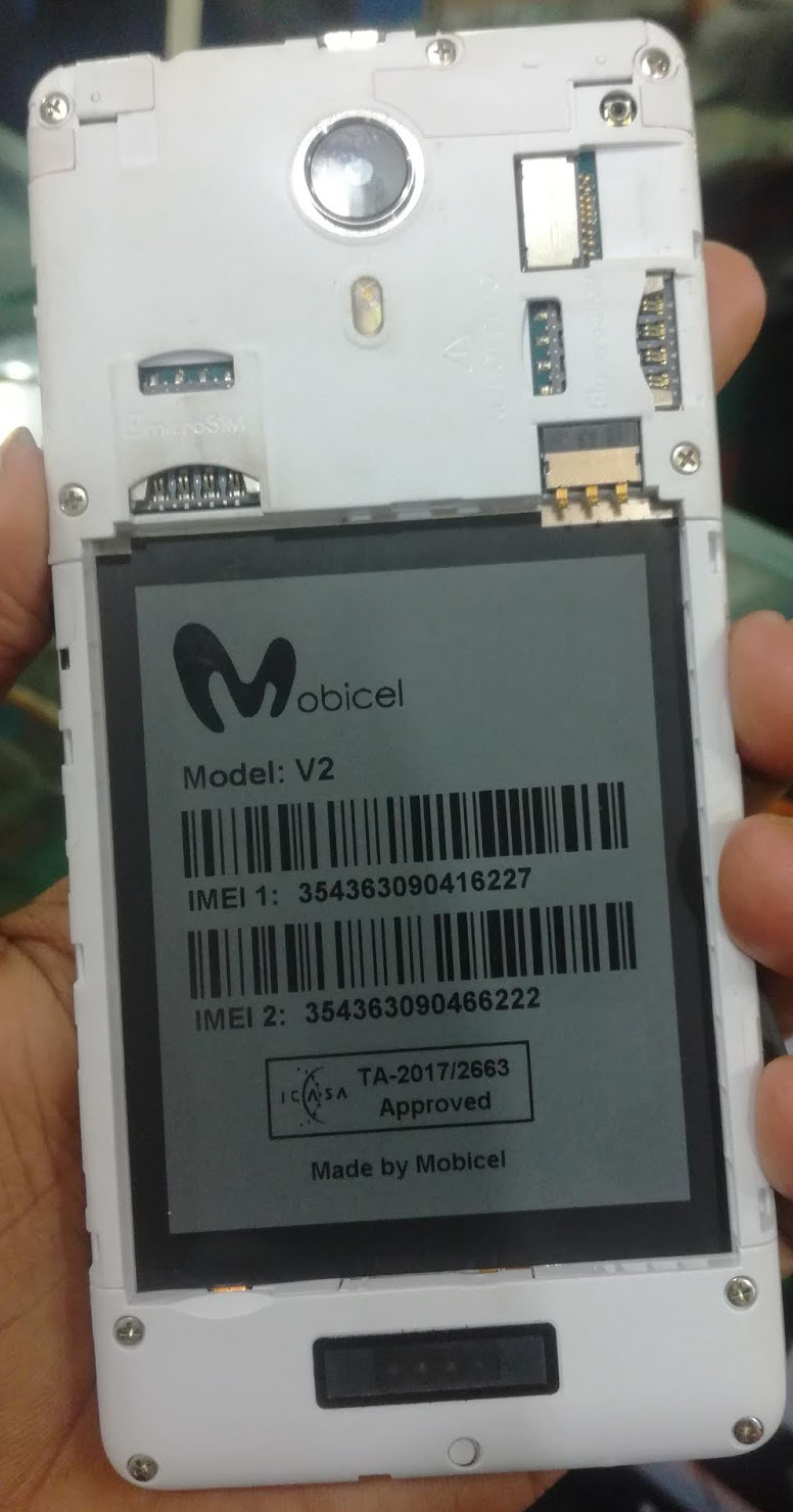 Mobicel V2 Stock Firmware Rom (Flash File)
