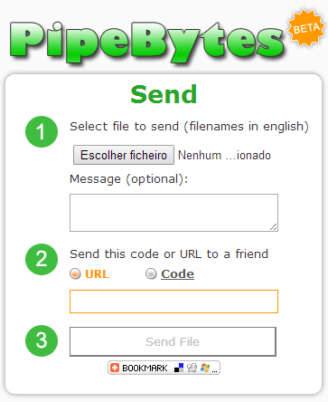 Centro Escolar de Informática AEPAL: PipeBytes - Enviar Ficheiros Grandes