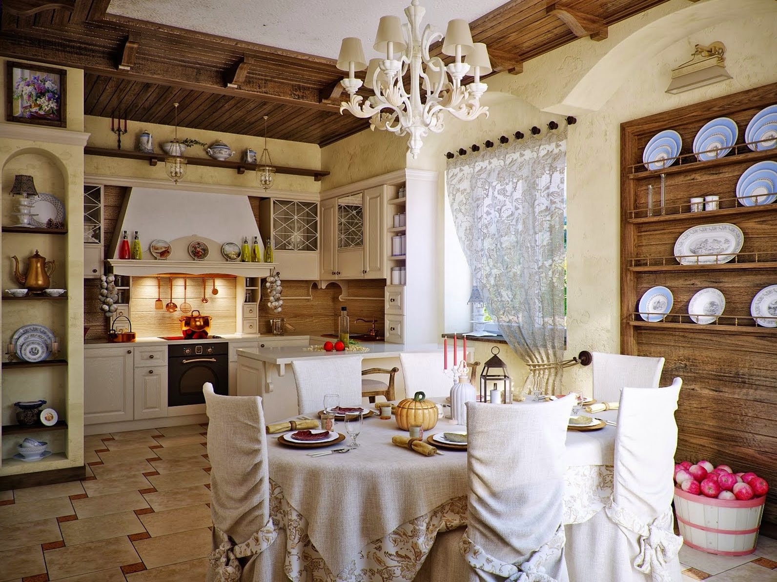Country Kitchen Designs On A Budget