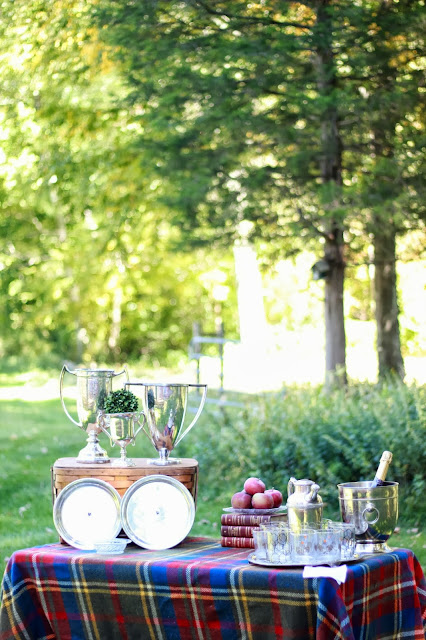 Intrinsic Beauty : Entertaining: Old School, Preppy Tailgate