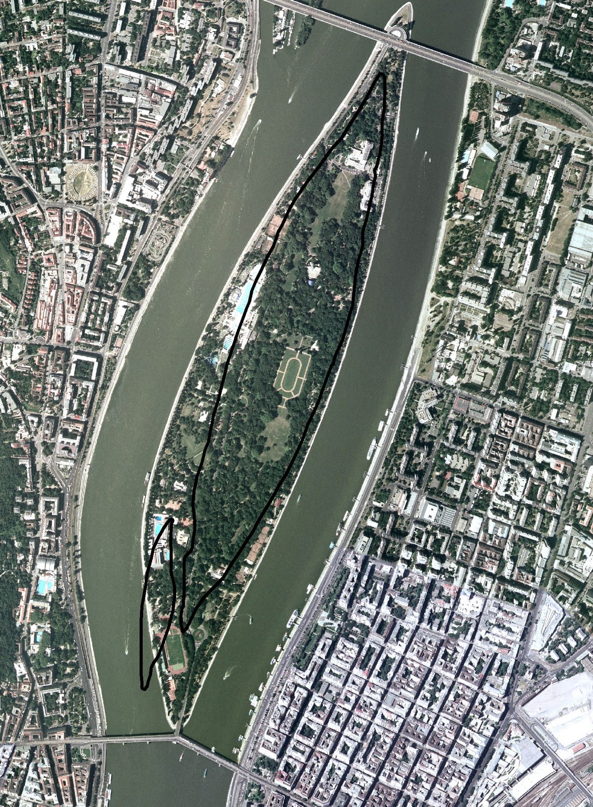 Dunai Szigetek: A felhizlalt Margit-sziget