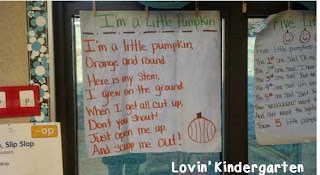 Lovin' Kindergarten With Mrs. Lindsey: Pumpkins! {and a freebie!}